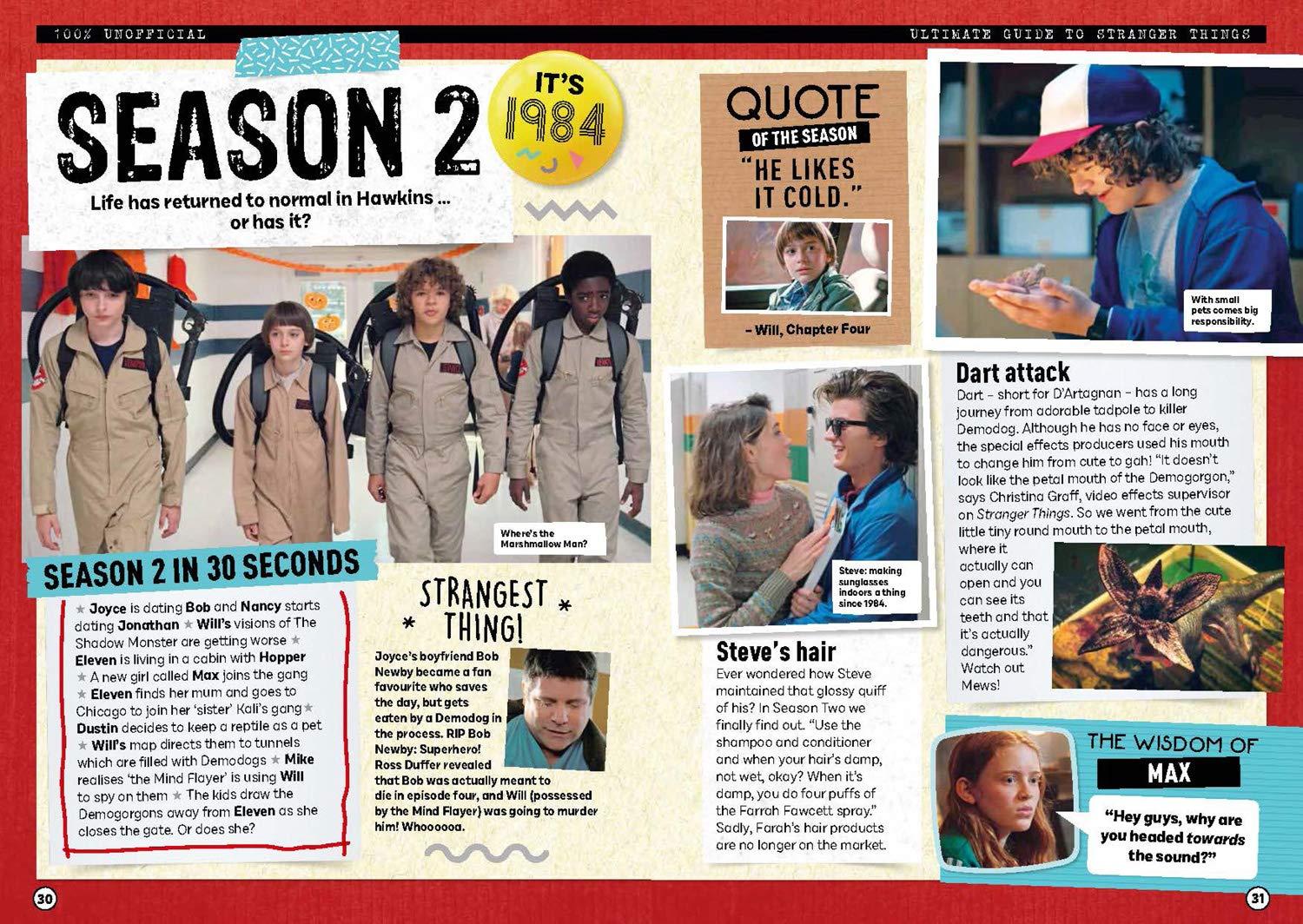 Amy Wills Stranger Things: 100% Unofficial the Ultimate Guide to ...