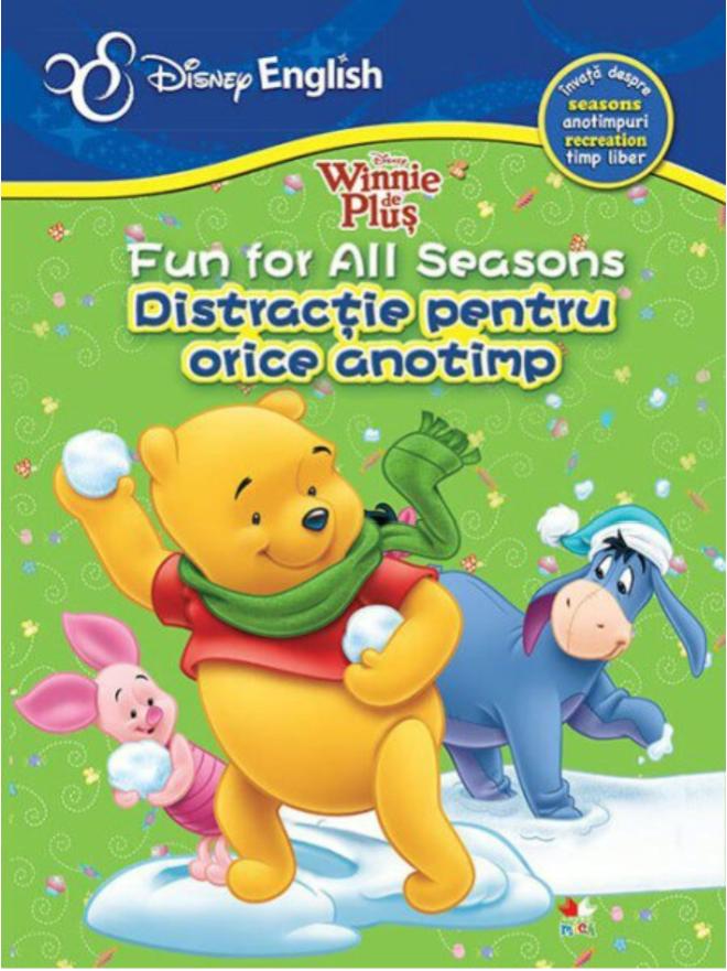 Litera Disney English. Winnie de Pluș. Distracție pentru orice anotimp ...