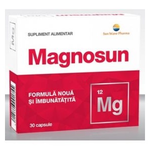 Sun Wave Pharma Magnosun 30 capsule - Compara preturi, oferte din ...