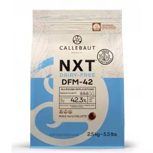 Callebaut Ciocolata cu Lapte Vegetal, fara lactoza, NXT, 2.5 kg ...