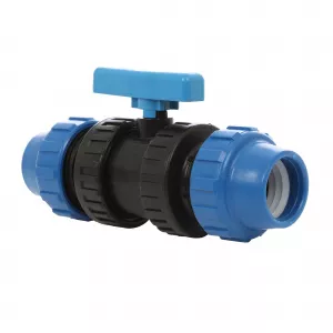 Valrom Robinet apa PVC D40 1x1/4 mufa 1 ¼ x 40 mm negru - Compara ...