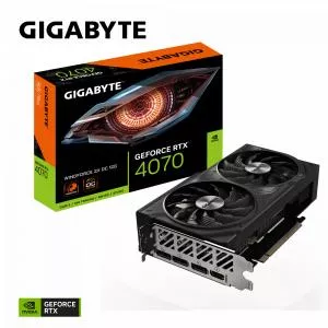 Gigabyte GeForce RTX 4070 WINDFORCE 2X OC 12GB GDDR6X 192 Bit DLSS 3.0 ...