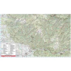 Corsar Muntii Calimani - Harta de drumetie - Muntii nostri - Compara ...