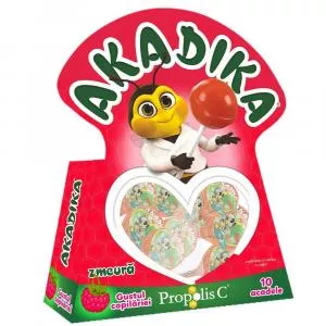 Fiterman Acadele cu propolis, miere și vitamina C Akadika, 10 bucăți ...